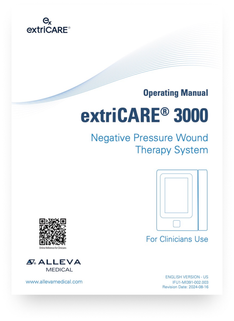 extriCARE 3000 - Negative Pressure Wound Therapy Systems -Extricare