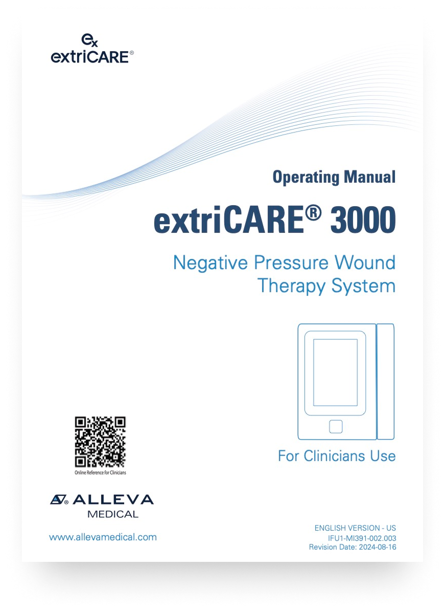 extriCARE 3000 - Negative Pressure Wound Therapy Systems -Extricare